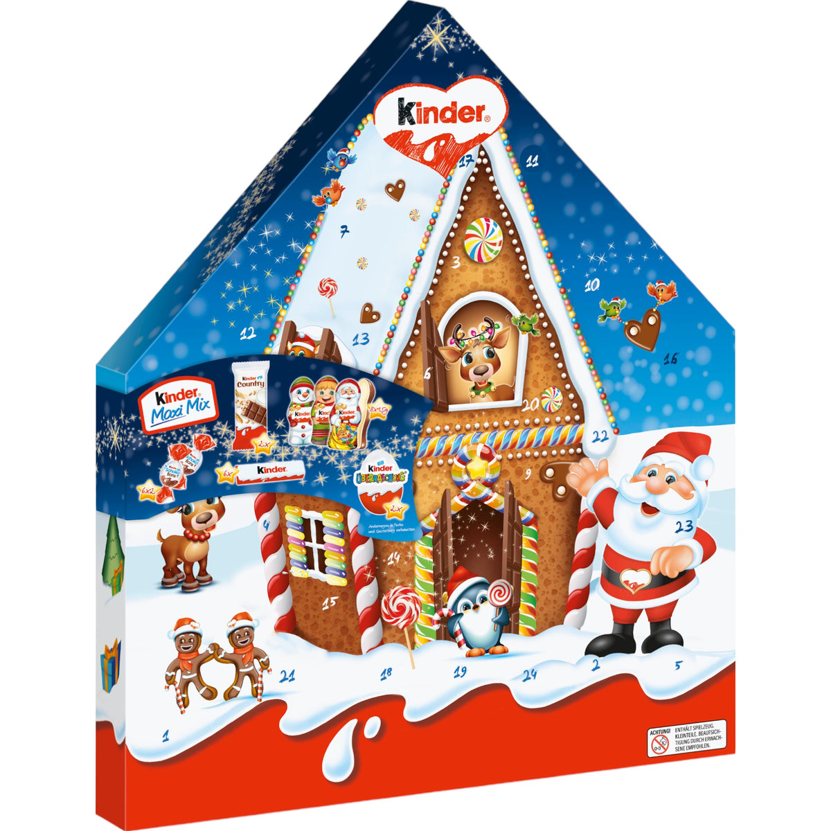 Ferrero Kinder Maxi Mix Adventskalender 351g | 2024 — zama4zingo